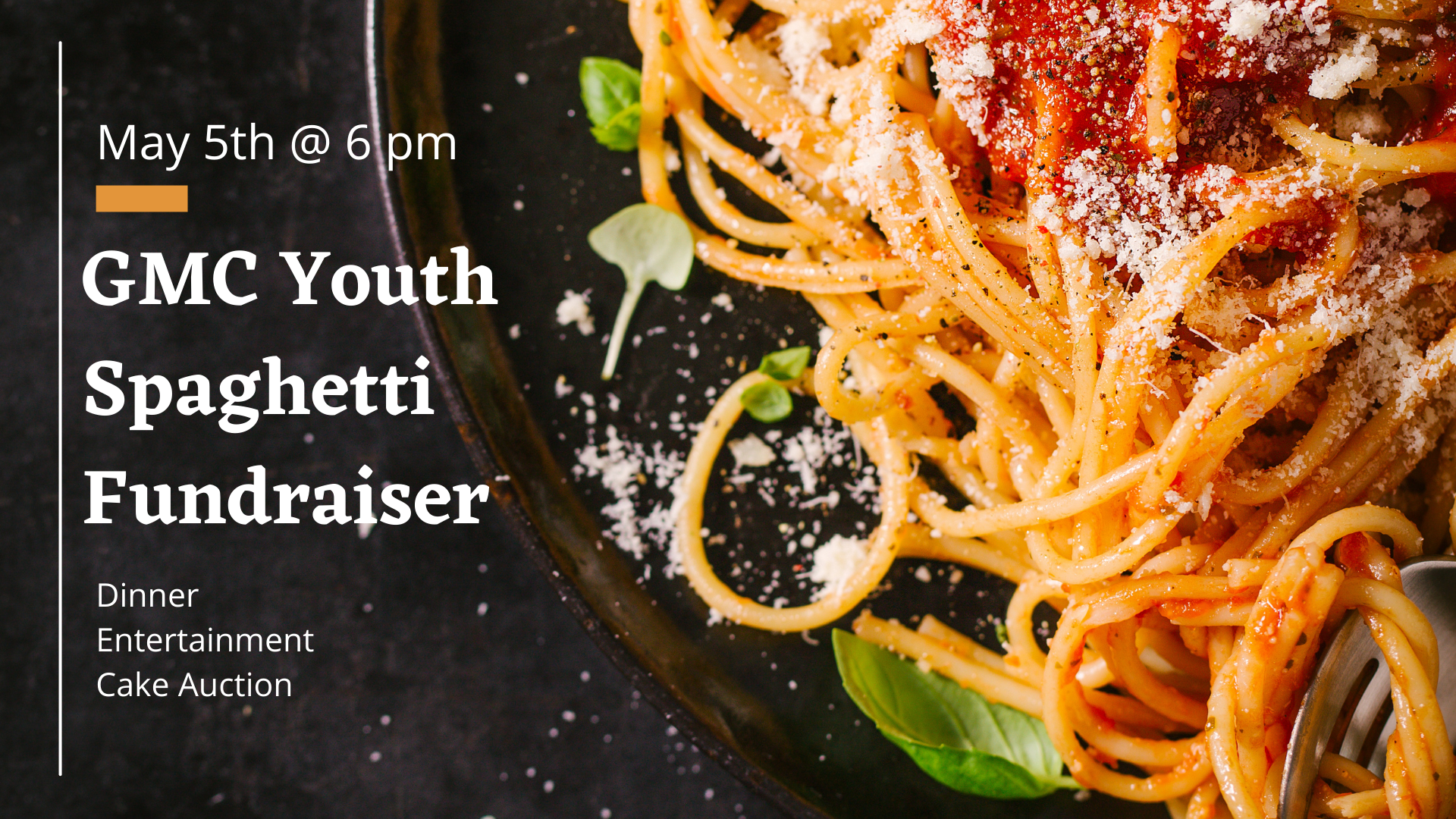 Youth Spaghetti Dinner – Gladeville Methodist Church